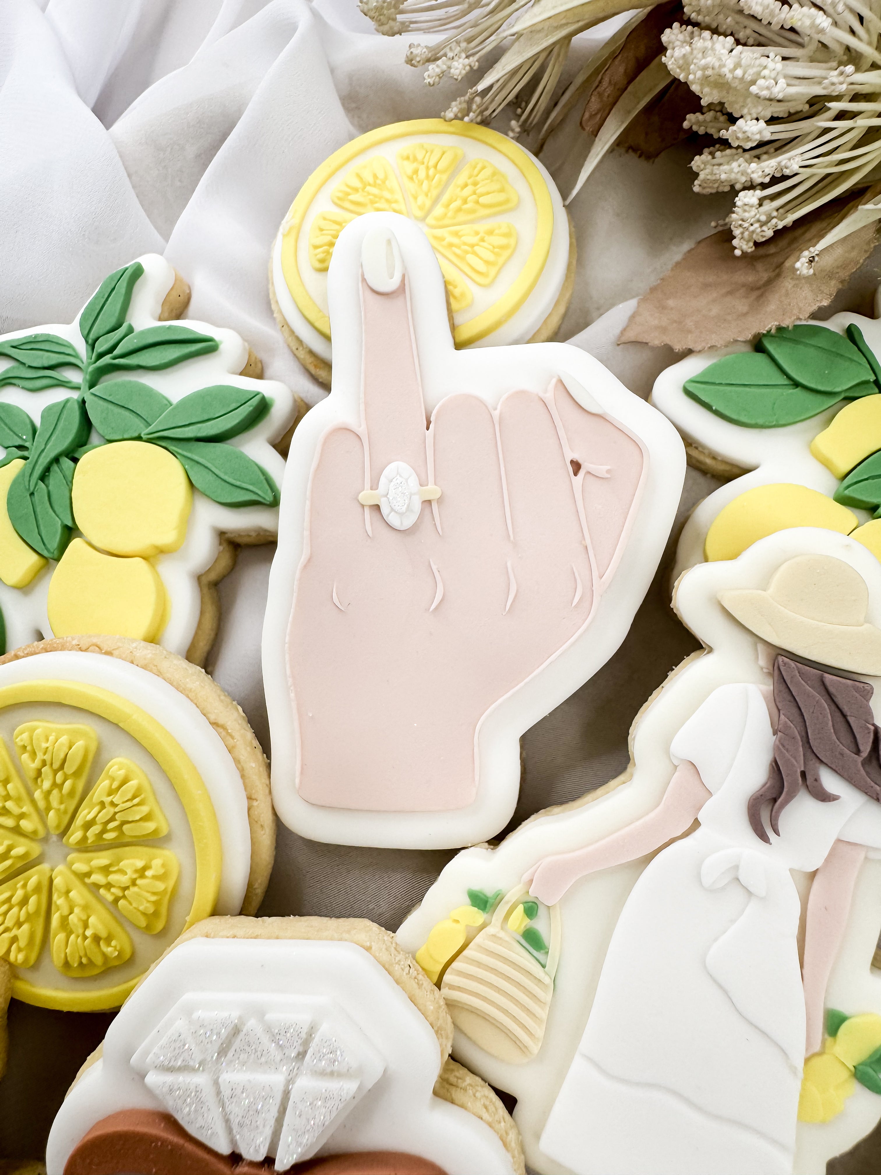 Proposal Hand Cookie Cutter & Stamp – The Sweet Side Designer