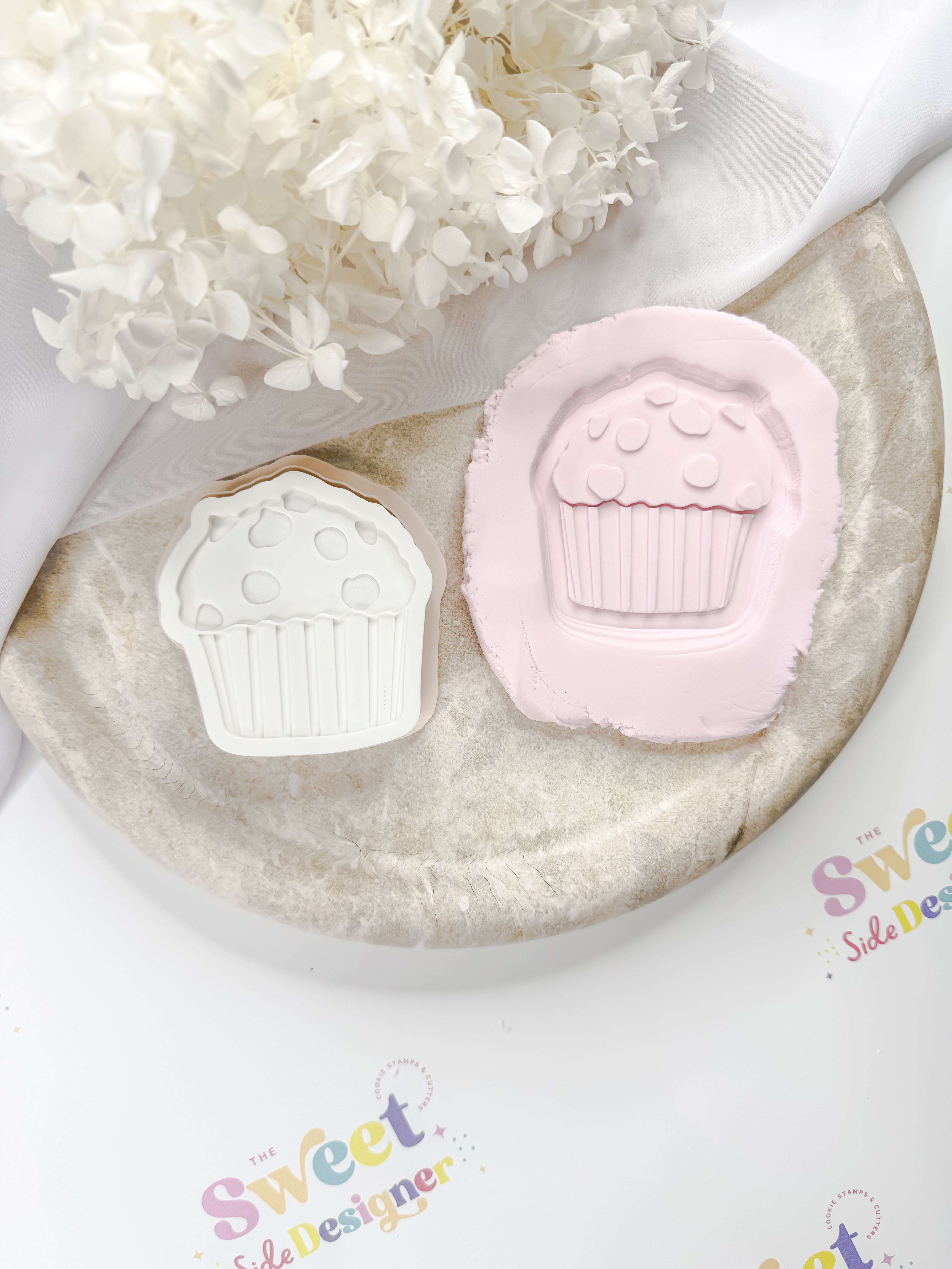 Chocolate Chip Muffin Cookie Cutter & Stamp – The Sweet Side Designer