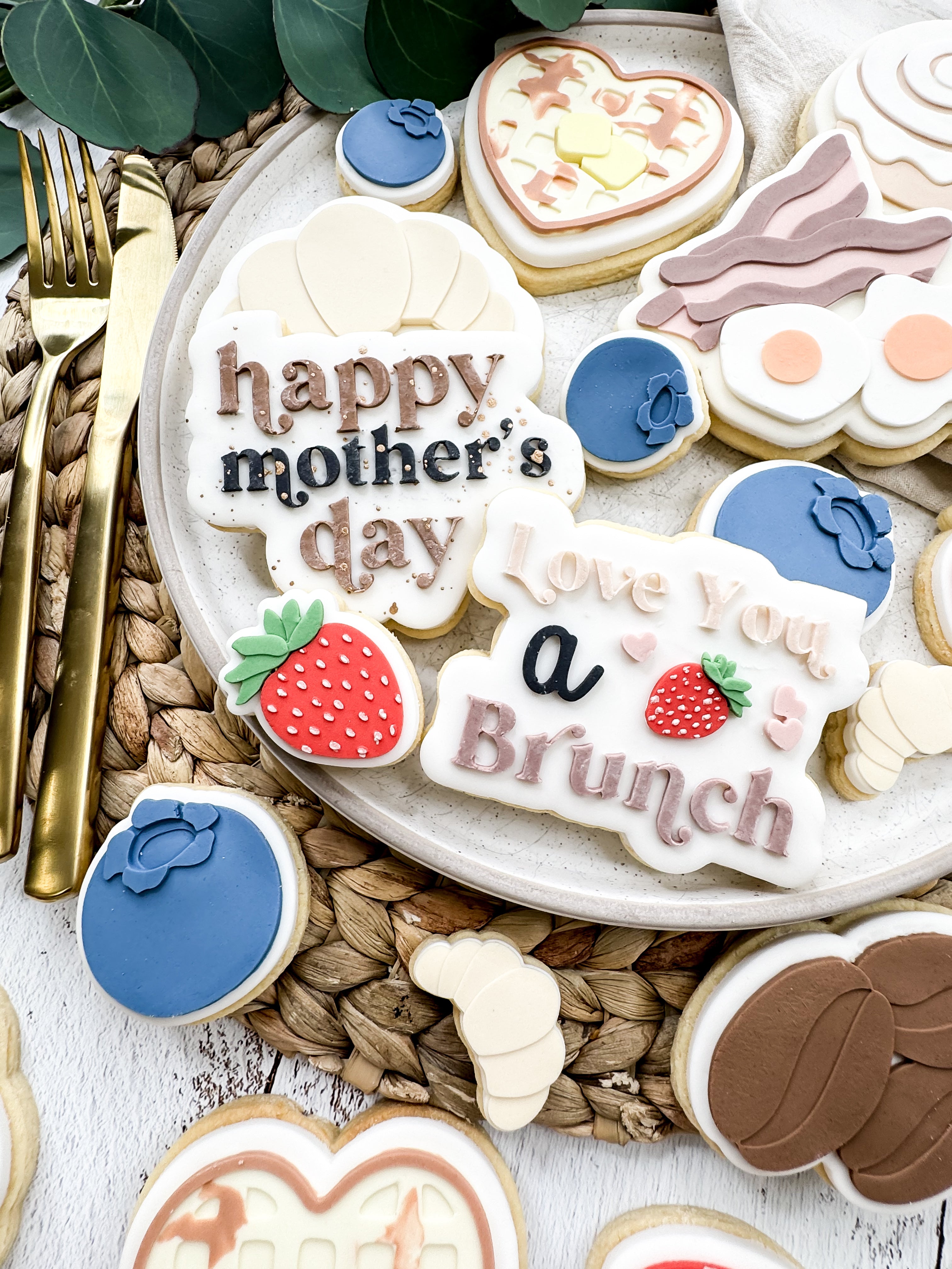 Love You A Brunch Cookie Cutter & Stamp – The Sweet Side Designer