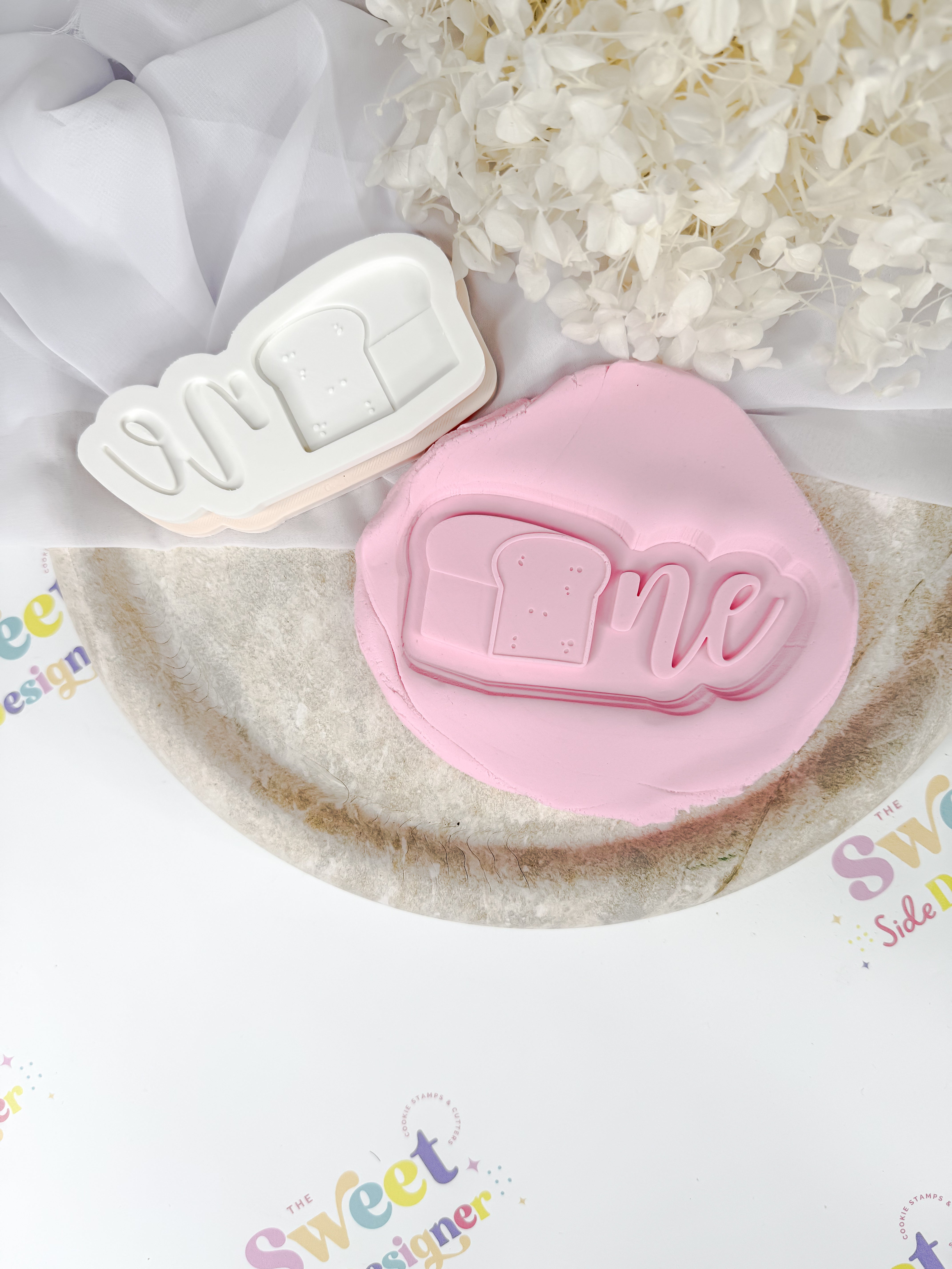 Bread 'ONE' Cookie Cutter & Stamp – The Sweet Side Designer