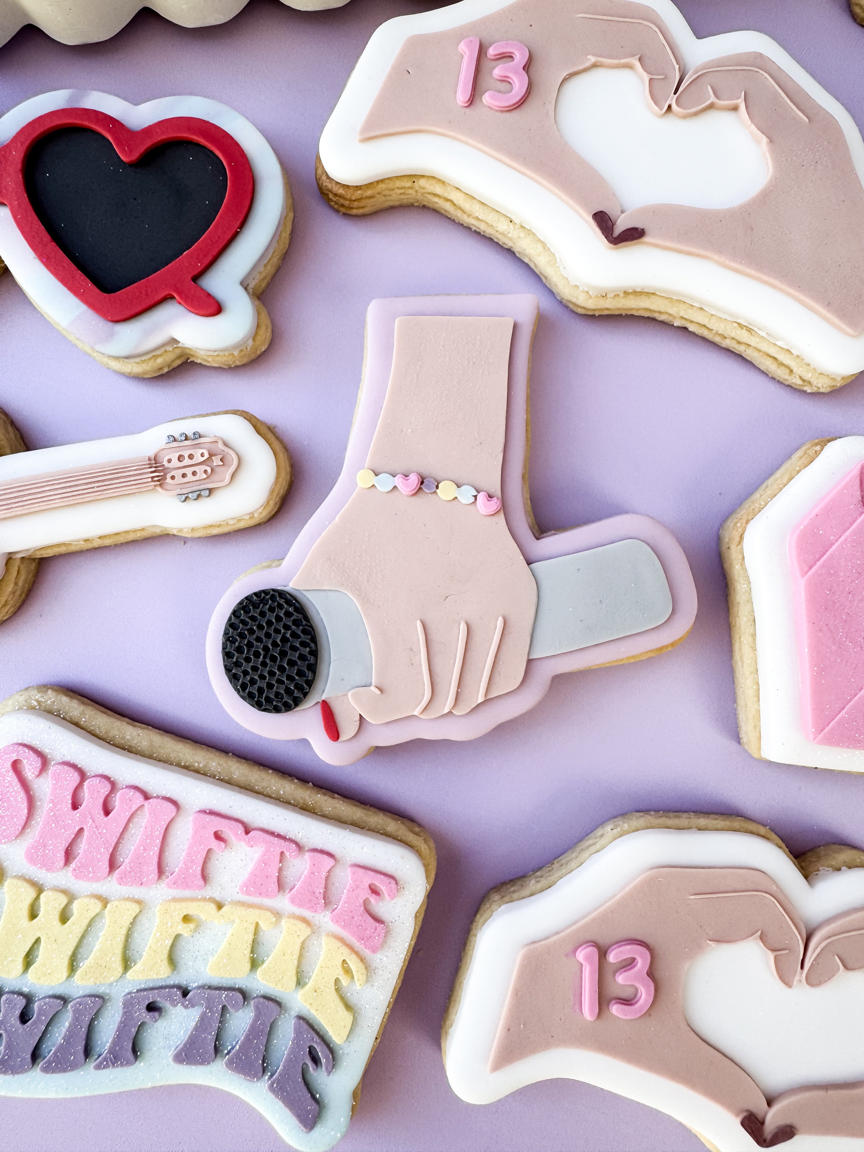 Hand Holding Microphone Cookie Cutter & Stamp – The Sweet Side Designer