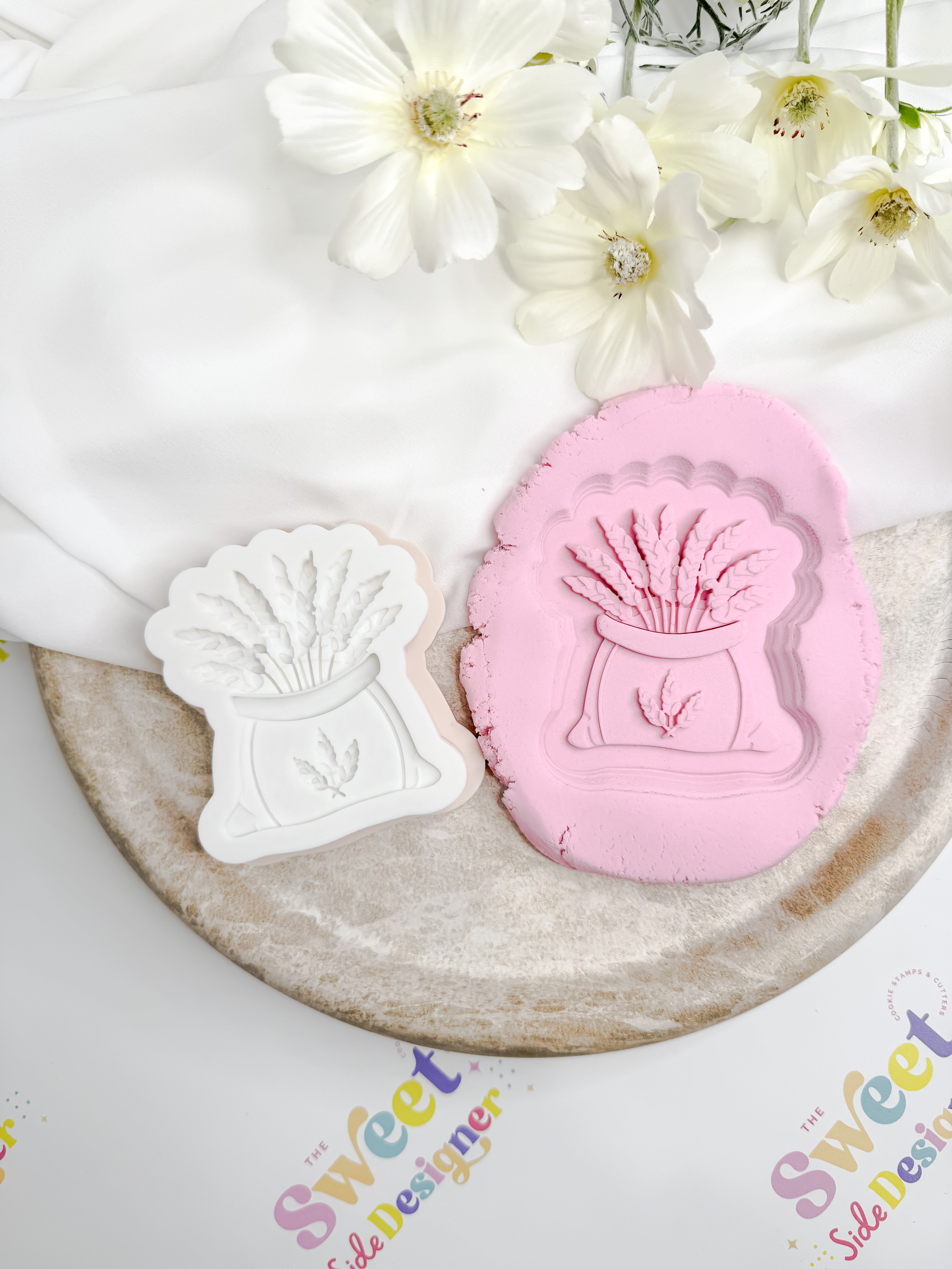 Bag Of Wheat Cookie Cutter & Stamp – The Sweet Side Designer