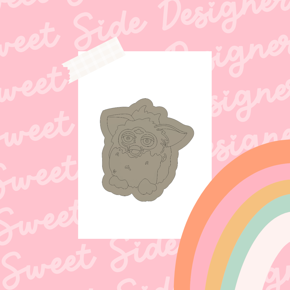 Furby Digital STL File – The Sweet Side Designer